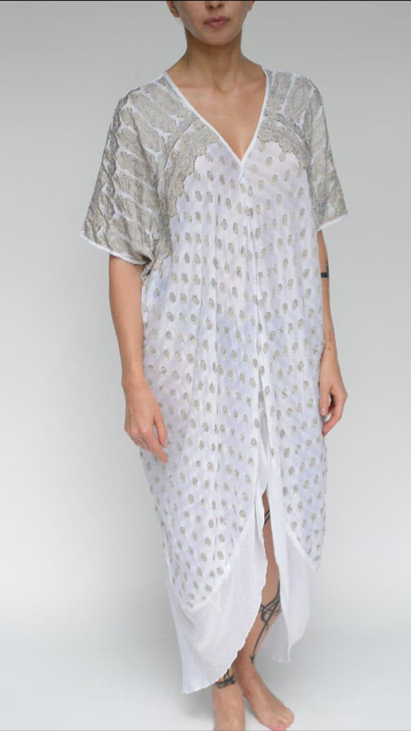 Bohemian Luxury Long Women's Silk Kaftan – Paul Ropp